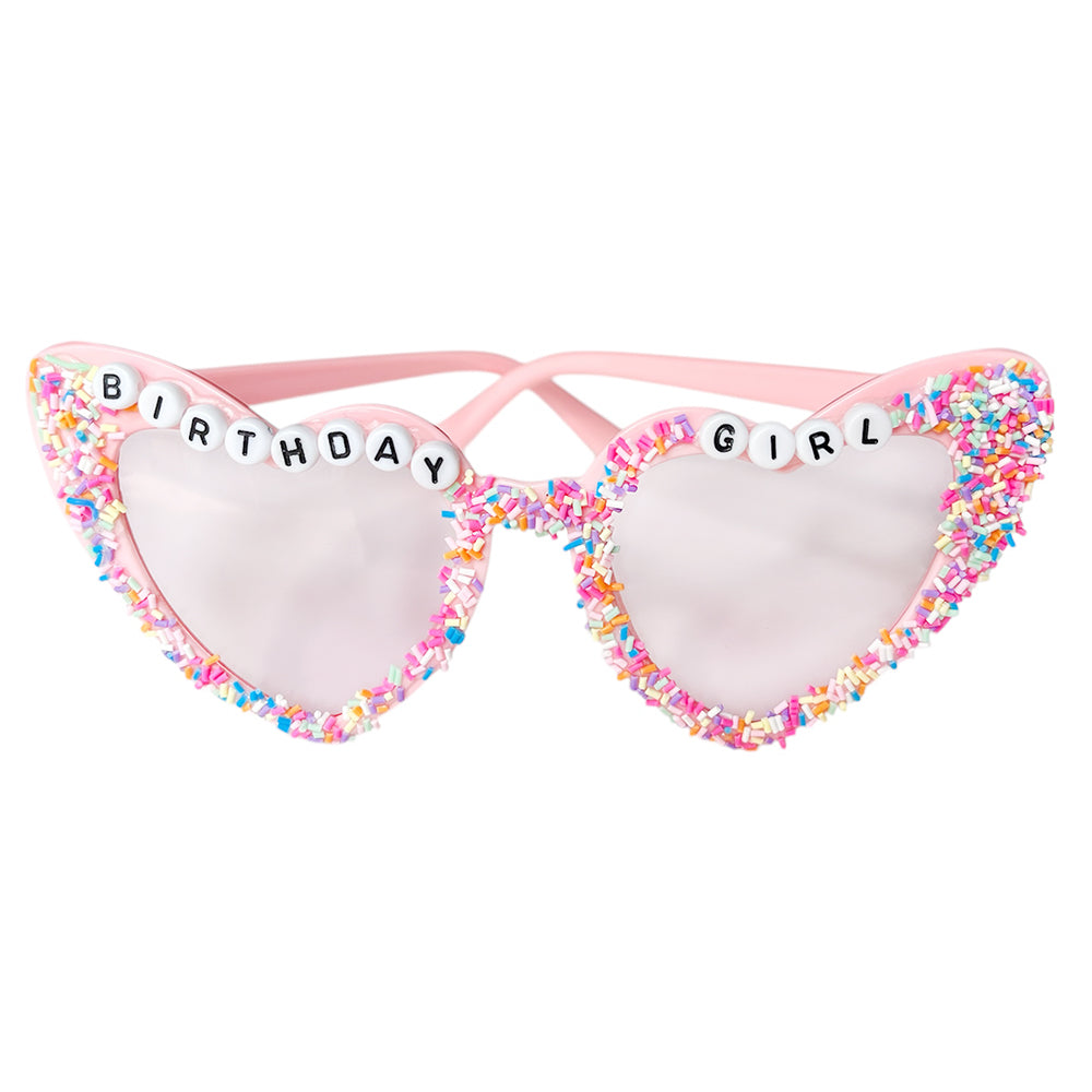 Birthday Girl Party Goggles | Heart Shaped Funny Glasses | Funzoop ...