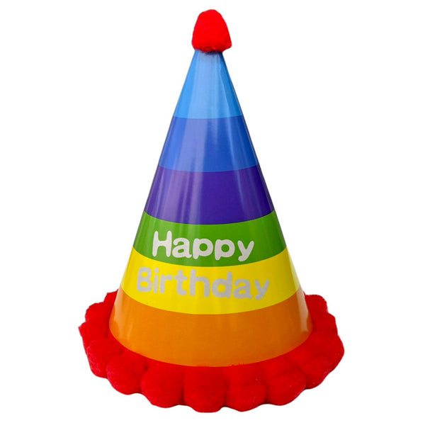 Multi-color Happy Birthday Party Caps (Small Size) | Party Cap – FUNZOOP