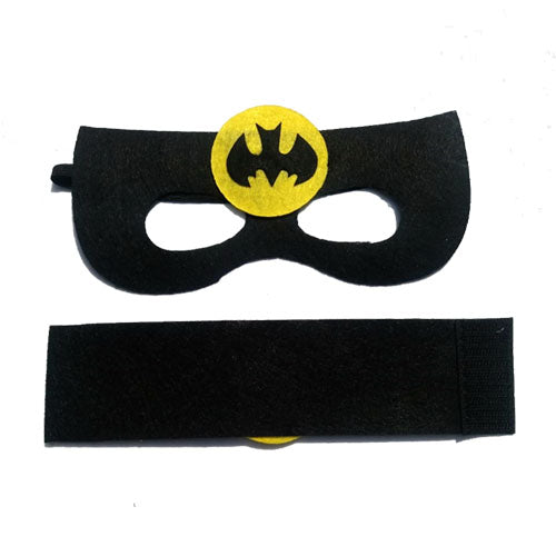Superheroes Mask and Wrist Bands Set - Captain America / Superman ...