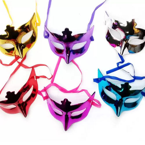 Solid Colors Party Eye Mask - Assorted [1 Pcs] – FUNZOOP